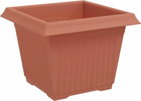Květináče 6 ks Cihlově červená Plast 3403292