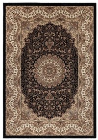 Ayyildiz Kusový koberec KASHMIR 2606, Černá Rozměr koberce: 120 x 170 cm