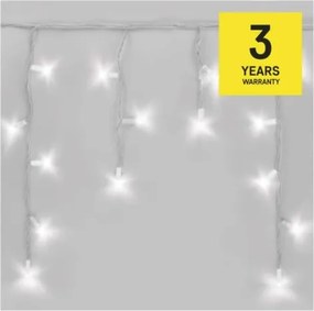 Propojovací vánoční řetěz bez zdroje EMOS Connecting D2CC02 ZY2158 50LED krápníky 3m studená bílá