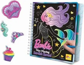 Liscianigioch Barbie Sketch Book Mer-Mazing scratch reveal / od 4 let