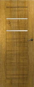 Interiérové dveře vasco doors IBIZA model 3 Průchozí rozměr: 70 x 197 cm, Orientace dveří: Levé dveře, Dekor: Dub šedý