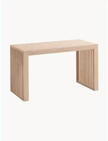 Moderní lavice z teakového dřeva Rib