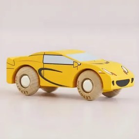 LE TOY VAN Dřevěné autíčko Louis žlutá / od 2 let