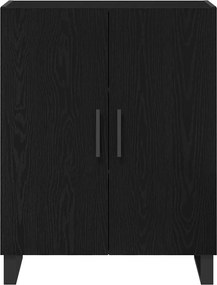 Vysoký bufet 2 ks Černý dub 69,5 x 34 x 180 cm 3333095