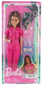 Barbie Deluxe Módní panenka v kalhotovém kostýmu HPL76