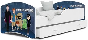 Dětská postel Jan - monsters