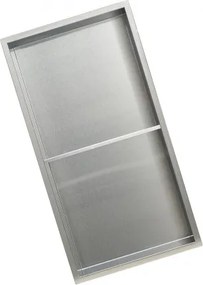 Sprchový výklenek, 33,0 × 63,5 × 10,2 cm VEVOR – Stříbrná