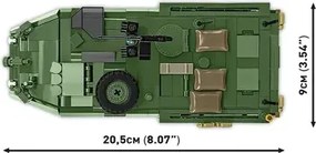 COBI Stavebnice Stryker M1126 ICV / Ozbrojené síly / 661 dílků / 1:35