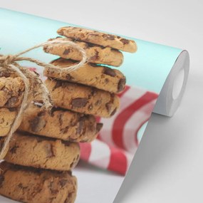 Samolepící fototapeta americké cookies sušenky