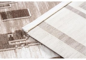 Luxusní kusový koberec akryl Don hnědý 80x300cm