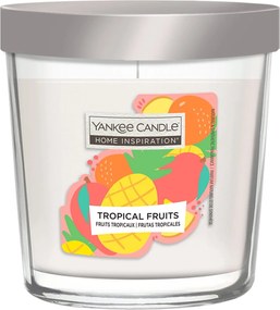 Yankee Candle Vonná svíčka ve skle Home Inspiration Tropical Fruits, 200 g