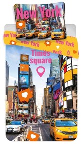 Jerry Fabrics Bavlněné povlečení Times Square