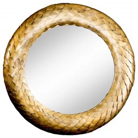 Měděné nástěnné zrcadlo Snake
