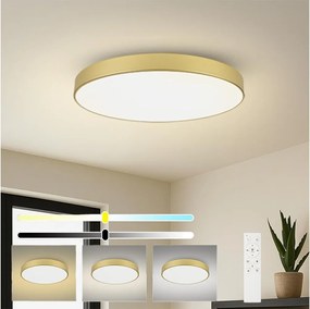 Brilagi -LED Stmív. svítidlo POOL SMART LED/128W/230V 100 cm zlatá Wi-Fi Tuya+DO