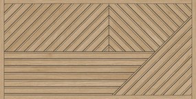 Obklad Argenta Batten oak tangram 60x120 cm mat BATTEN612OAKTA