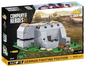 Cobi 3043 Company of Heroes German Fighting Position, 1:35, 642 kostek