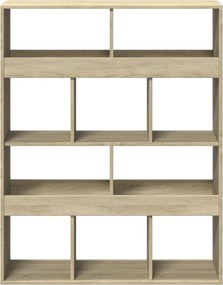Dělicí stěna dub sonoma 100 x 33 x 125,5 cm kompozitní dřevo 3309521