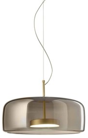 Toolight, LED stropní závěsné svítidlo APP310-1CP, zlatá-šedá, OSW-03897