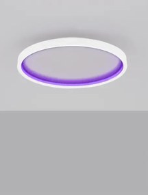 Moderní stropní svítidlo Chet RGB 39 s dálkovým ovládáním