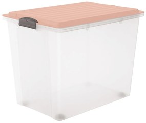 ROTHO úložný box COMPACT 70L - růžová