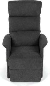 Polohovací křeslo šedé, elektrické TV-L8960 GREY2