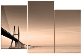 Obraz na plátně - Most Vasco da Gama 1245FD (120x80 cm)