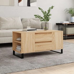 Konferenční stolek dub sonoma 102x44,5x50 cm kompozitní dřevo