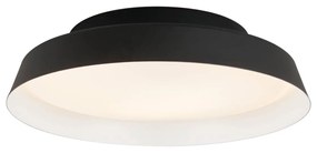 LED stropní světlo Boop! Ø37cm černá/bílá