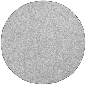 BT Carpet, Kusový koberec Wolly 102840 kruh, 200x200 (průměr) kruh, šedá, ložnice