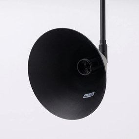 Sollux Lighting Nástěnné svítidlo NOX 1 černé s vypínačem