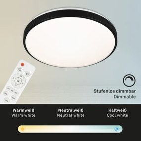 Briloner 3430-015 - LED Stmívatelné stropní svítidlo MANNY LED/48W/230V + DO