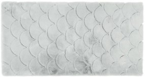 Kusový koberec OSLO TX 2 DESIGN  60 x 120 cm - světle šedý