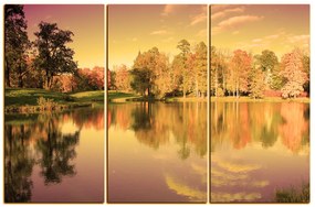 Obraz na plátně - Podzimní park 1175FB (120x80 cm)