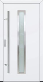 FM Turen - Feldmann & Mayer Vchodové dveře s ocelovým opláštěním FM Turen model DS01 Orientace dveří: Levé, otevírání dovnitř, Dekor: Bílá, Standardní rozměr dveří včetně rámu: 88 cm x 208 cm - vnější rozměr rámu