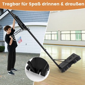 Costway Outdoorový basketbalový koš se stojanem a zátěžovou taškou