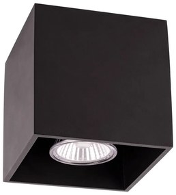 Spot-Light Stropní svítidlo NICOLD, 1xMax.35W, černé kovové stínidlo