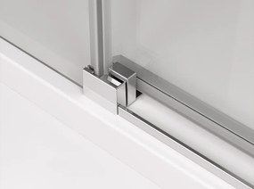 Sanswiss CADURA CAS2 posuvné sprchové dveře 120 cm Šířka: 1200 mm, Profil: Aluchrom, Sklo: Hladké čiré