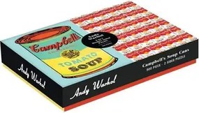 GALISON Oboustranné puzzle Andy Warhol Campbell's Soup Cans / 500 dílk