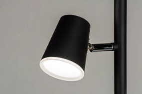 Stojací designová LED lampa se stmívačem Ferranta Black
