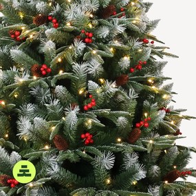 Smrk Zasněžený 260 LED 150 cm