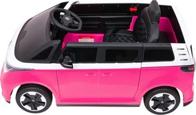 Elektrické autíčko Volkswagen ID BUZZ růžové
