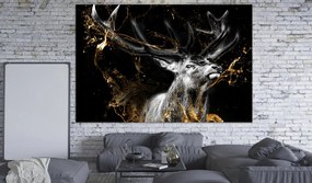 Obraz na akrylovém skle Zlatý jelen