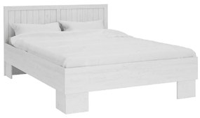 Vikio Manželská postel s roštem 160x200 cm v dekoru sosna andersen a dub lefkas L1 TK2161