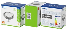LED žárovka GU10, 12,5 W – GTV