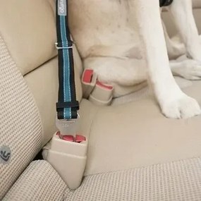 Kurgo Direct to Seatbelt Tether - modrá / Bezpečnostní autopás pro psa