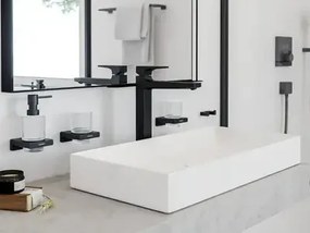Hansgrohe AddStoris - Sklenka na kartáčky a pastu s držákem | matné sk