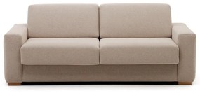 Béžová rozkládací pohovka 224 cm Anley – Kave Home