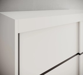 ADRK Furniture Posuvná skříň Lizi 120 ADRK-SW-LIZ-120-WW