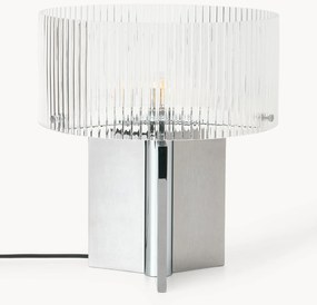 Stolní lampa's žebrovaným sklem Emmi