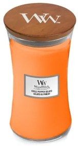 Aromatická svíčka váza, WoodWick Chilli Pepper Gelato, hoření až 120 hod